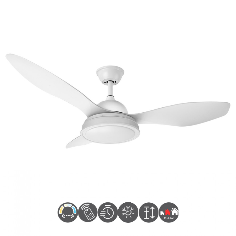 Ventilador DATOO blanco | Luceshogar